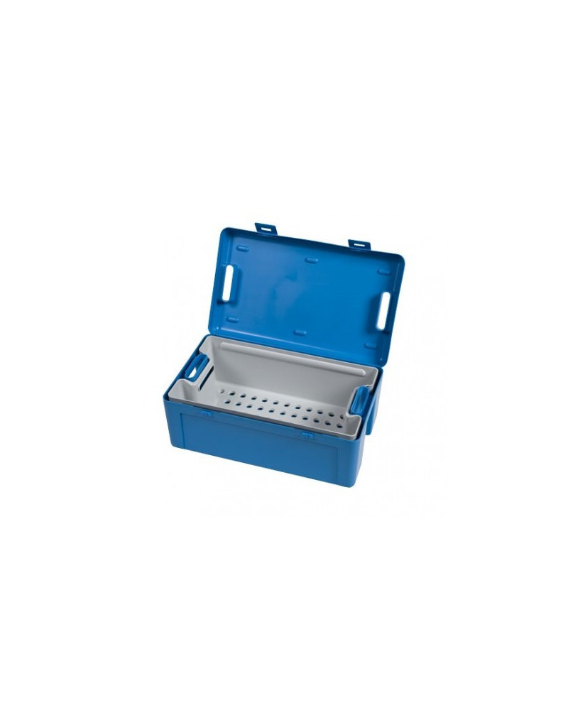 Bac de trempage (INSTRUBAC) 20 Litres, Couvercle + panier autoclavable