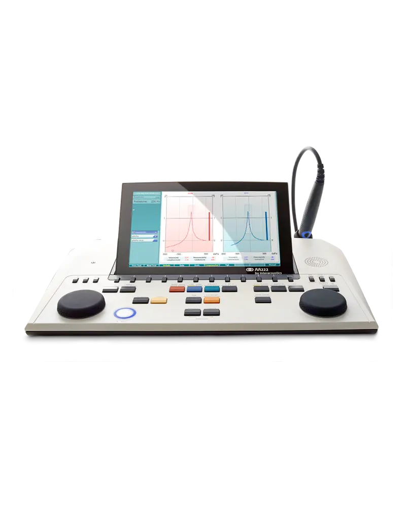 Unité combinée Audiométrie et tympanométrie Interacoustics AA222