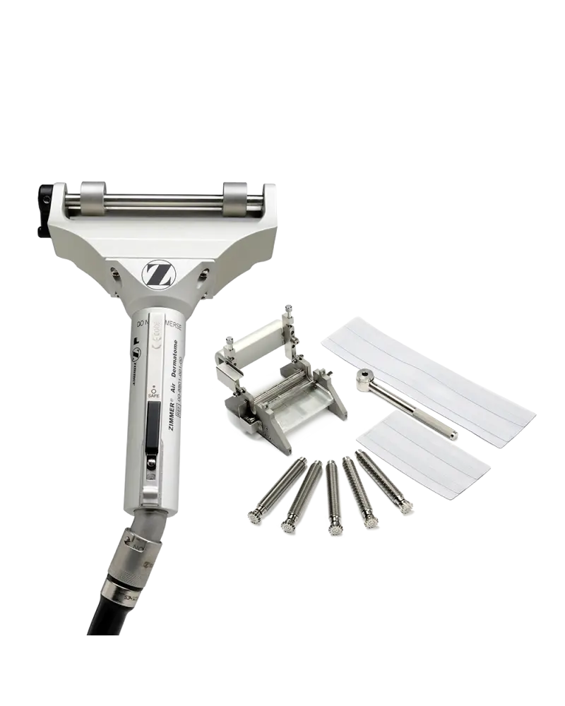 Dermatome pneumatique, Kit complet