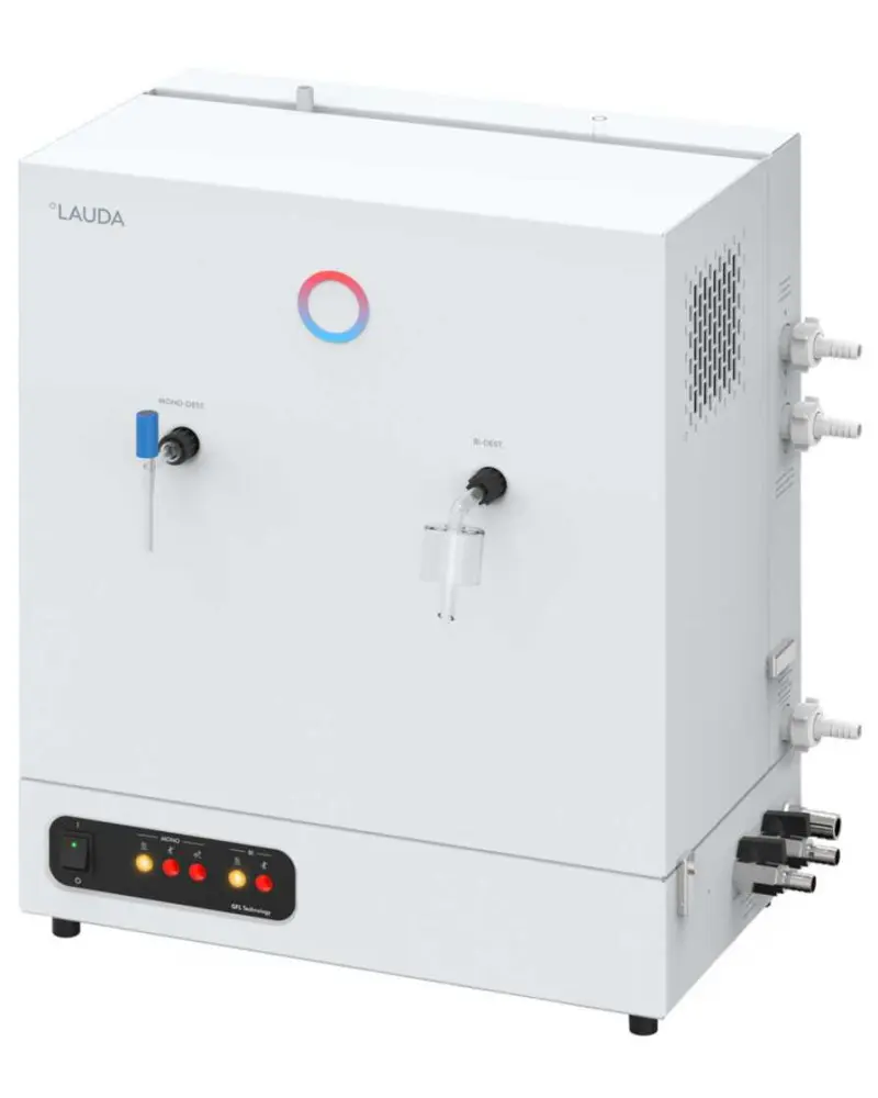 Bi-Distillateur Inox/Verre Puridest PD8D 8 L/H