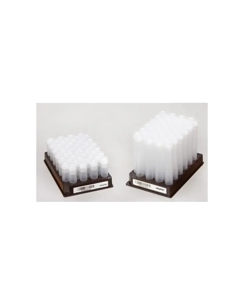 Cryotube Cryobank 5 ml Nunc - sur rack de 48 cryotubes
