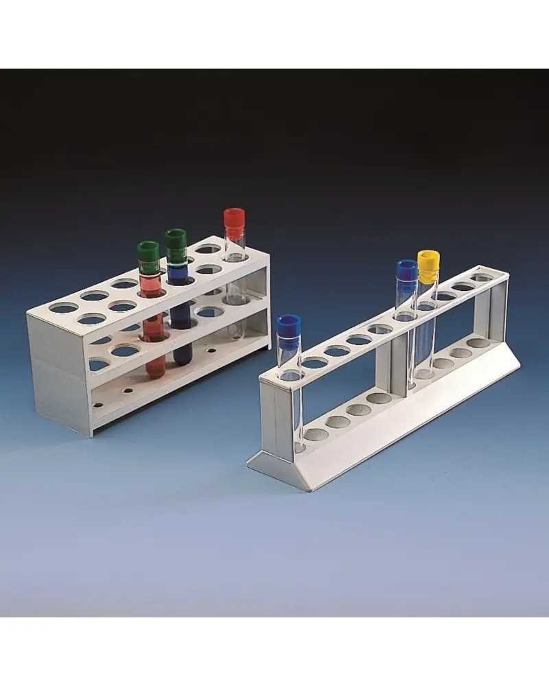 Portoir en Polypropylène pour 10 tubes à essaies