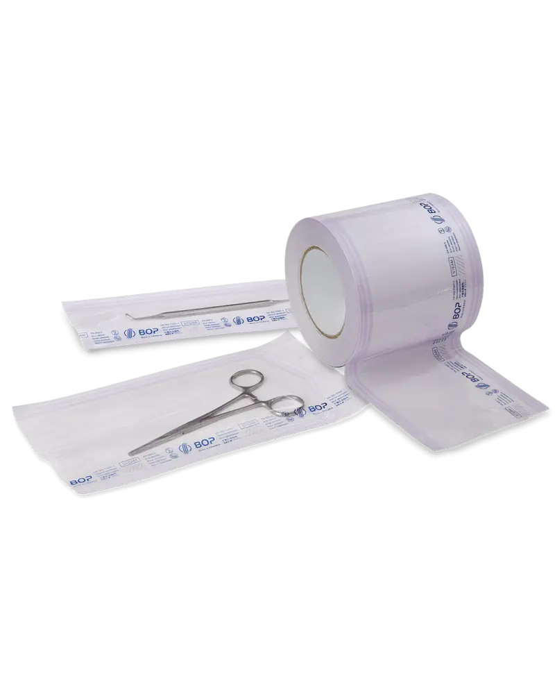 Sachet pelable plat \"BOP®\" DI - 1 face papier 60g/m² / 1 face film ...