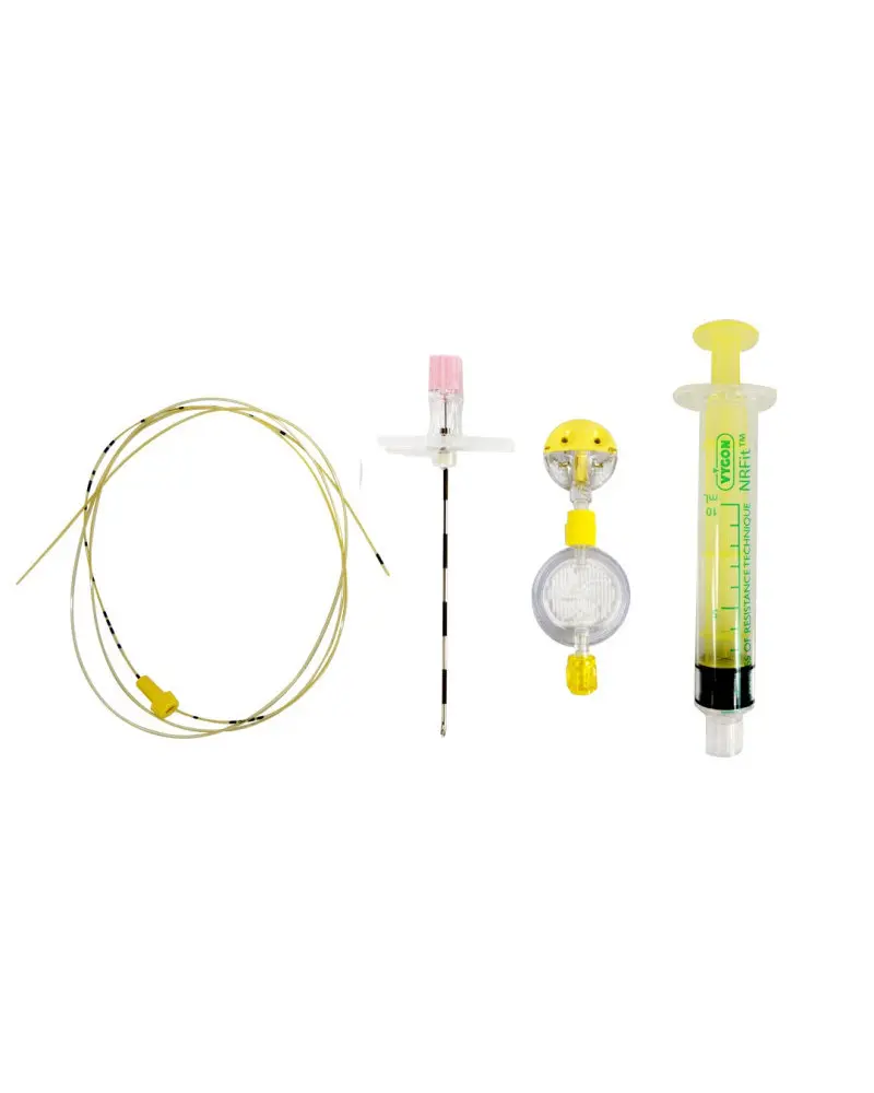 Set péridural (cathéter PEBAX 19G - Aiguille Tuohy 16G 80mm)