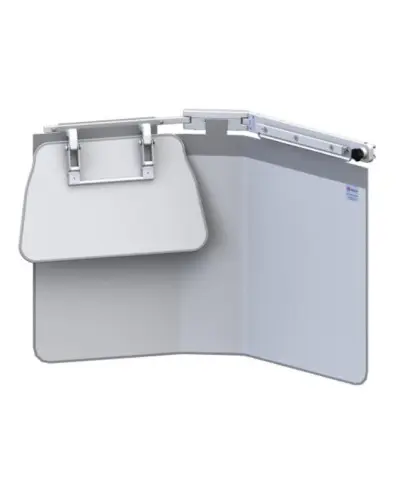 Bavolet Anti-X double articulation, avec rail porte accessoires