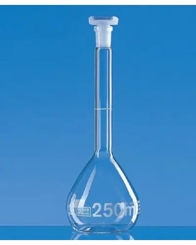 Fiole jaugée en verre Glassco 250ml