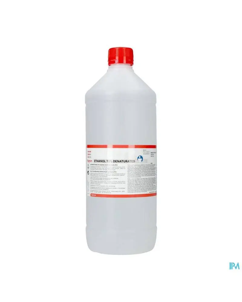 Alcool éthylique (Ethanol) 70°, flacon de 1L