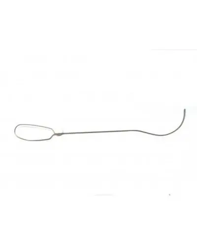 Mandrin trachéal, adulte, courbe, 43 cm
