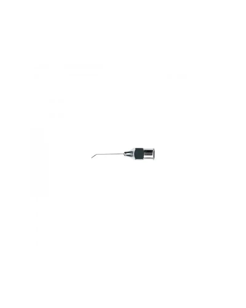 Canule de Gills coudée 20 mm x 0,3 mm