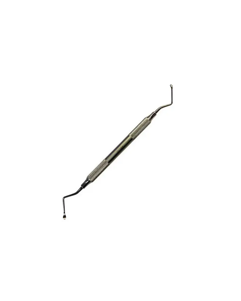 Curette double, moyenne fine