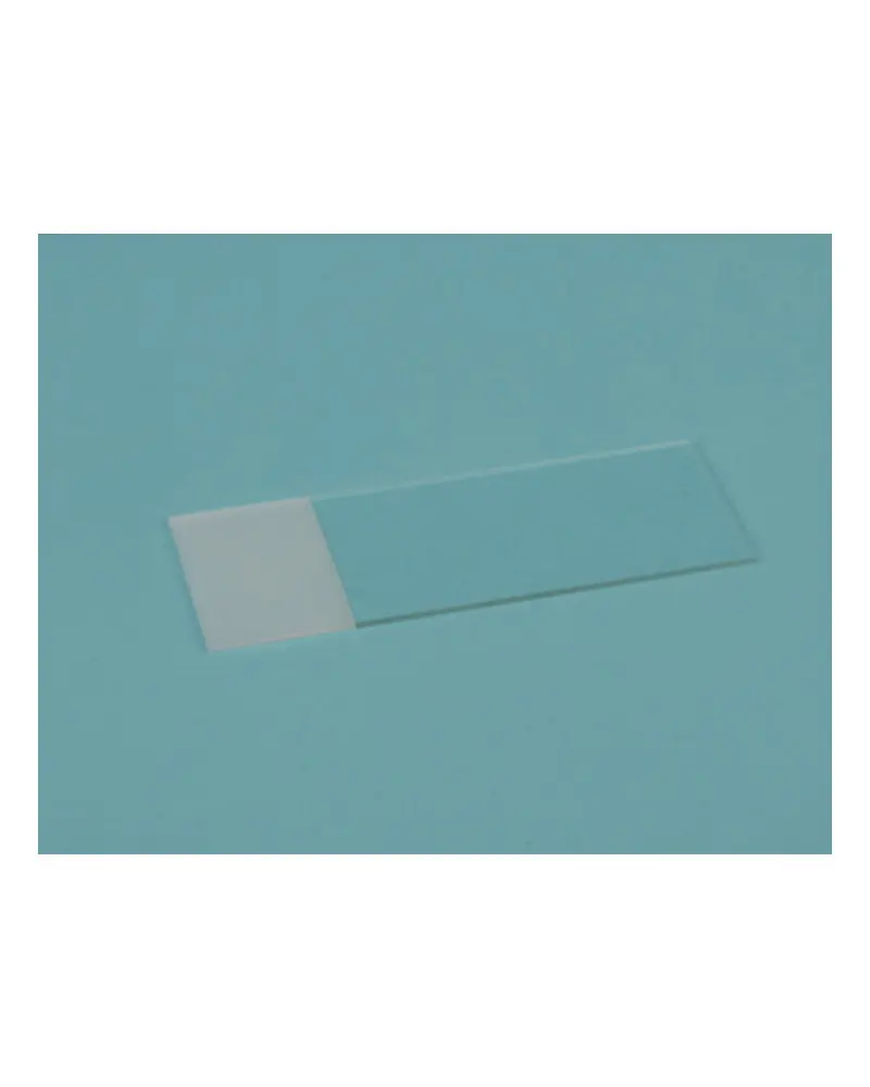 Lames porte-objets standards, rodés 90° - coins coupés