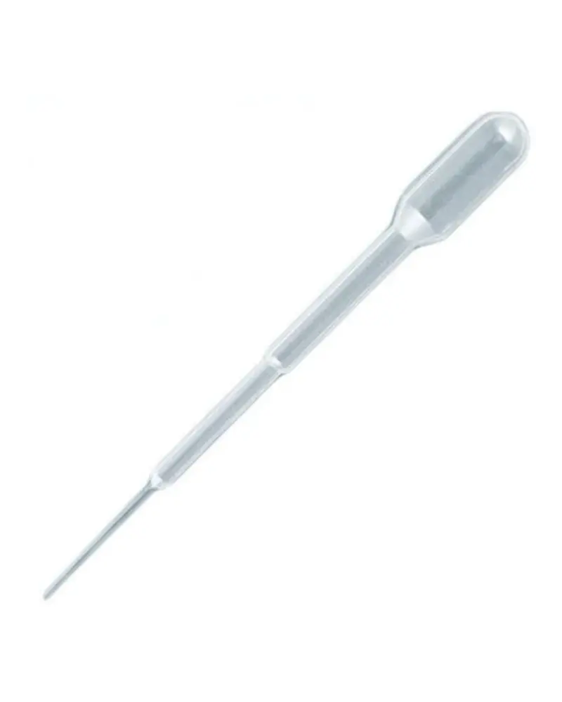 Pipettes de transfert plastiques, 1,5 ml, pointe fine