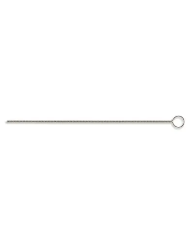 Fils pour manche PASTEUR, Fil platine droite