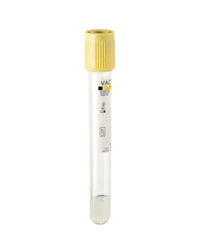 Tube de prélèvement sous vide en P.E.T. VACUTEST KIMA 5ml/7ml SEC +GEL ...