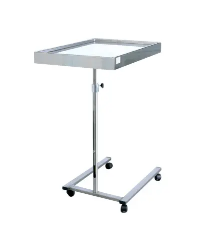 Table de Mayo Manuelle en Inox – Table d’Instruments Médicale | SOCIMED