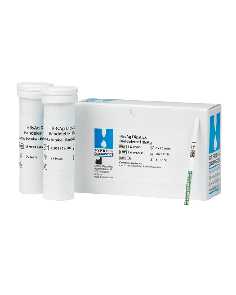 HBsAg bandelette pour test Hépatite B